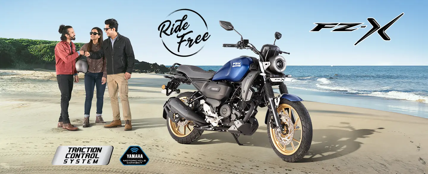 Sri Motors - Chennai - FZ X - DARK MATTE BLUE